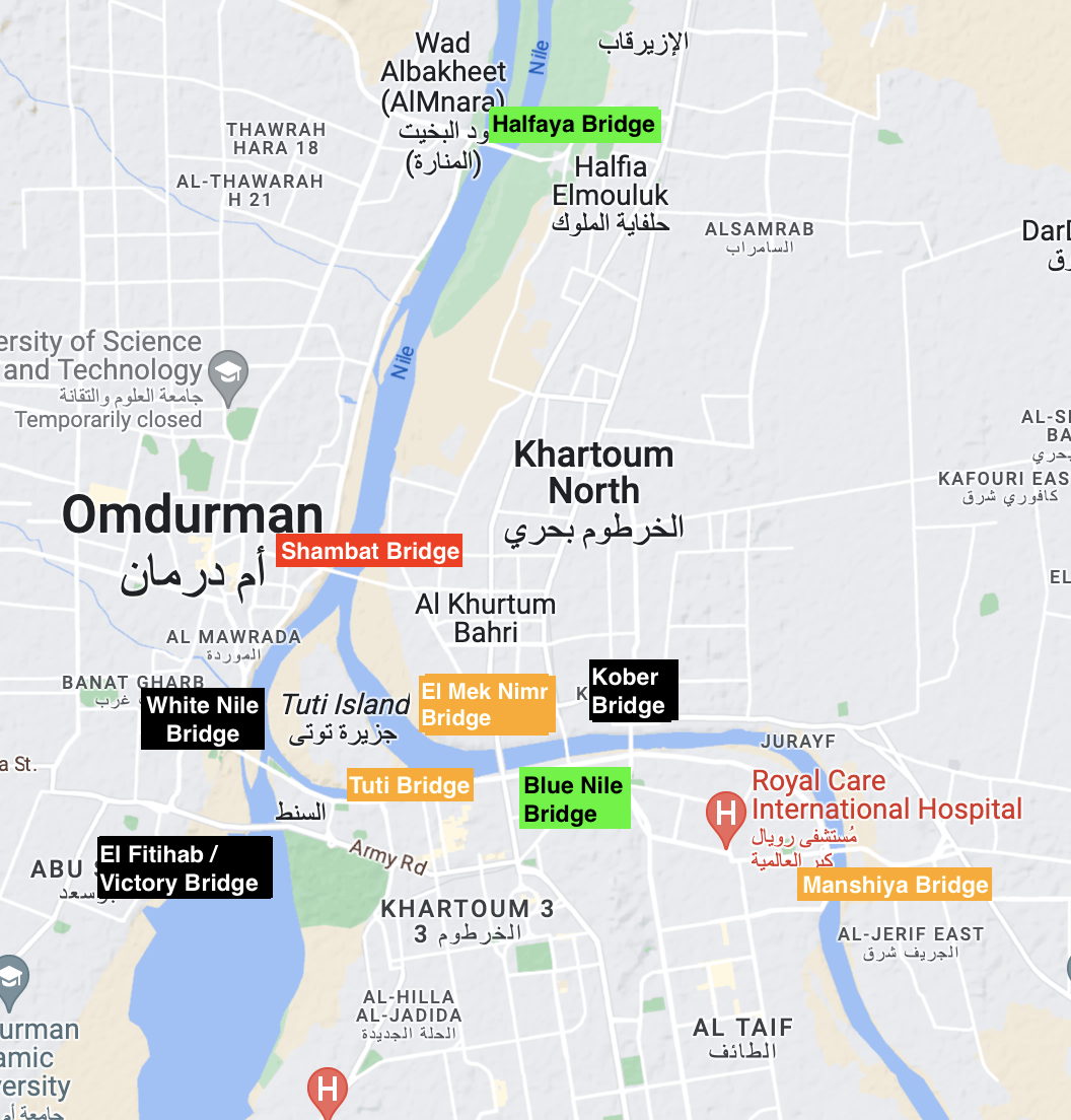 The battle over Khartoum’s bridges - Dabanga Radio TV Online