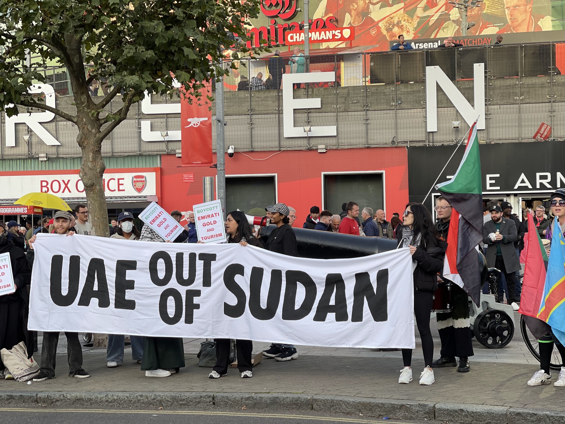 UK activists accuse Arsenal F.C. of ‘sportswashing’ Sudan over UAE ties ...